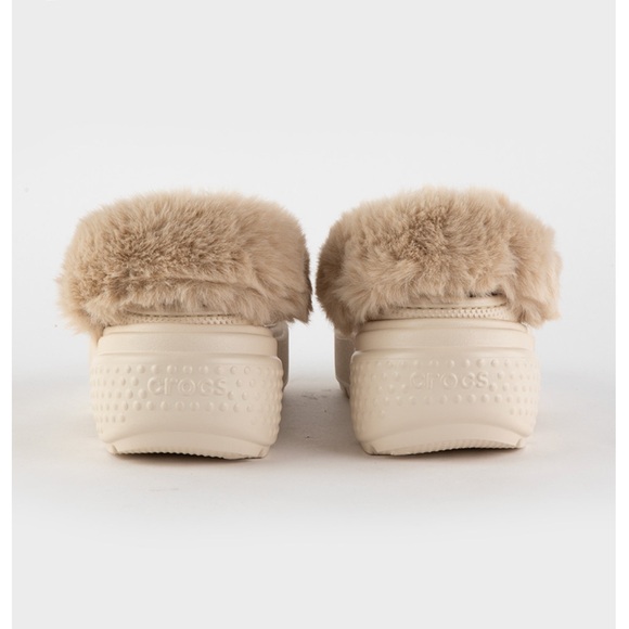 CROCS | Shoes | Crocs Stomp Faux Furlined Clog | Poshmark